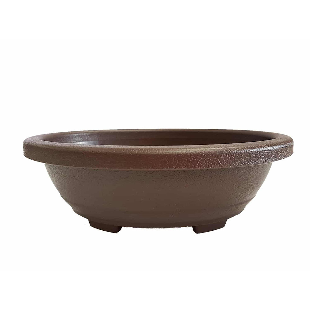 Plastic Bonsai Pot - Oval 30 x 21 x 4.5 cm - British Bonsai