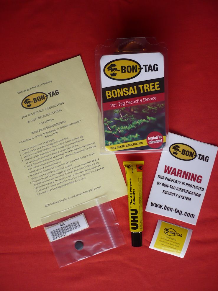 BON-TAG Security 5 Tree kit - British Bonsai