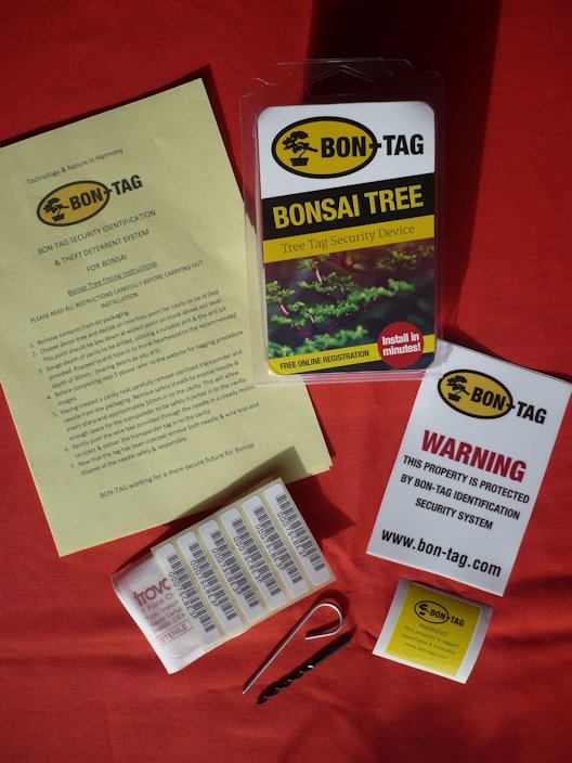 BON-TAG Security 10 Tree kit - British Bonsai