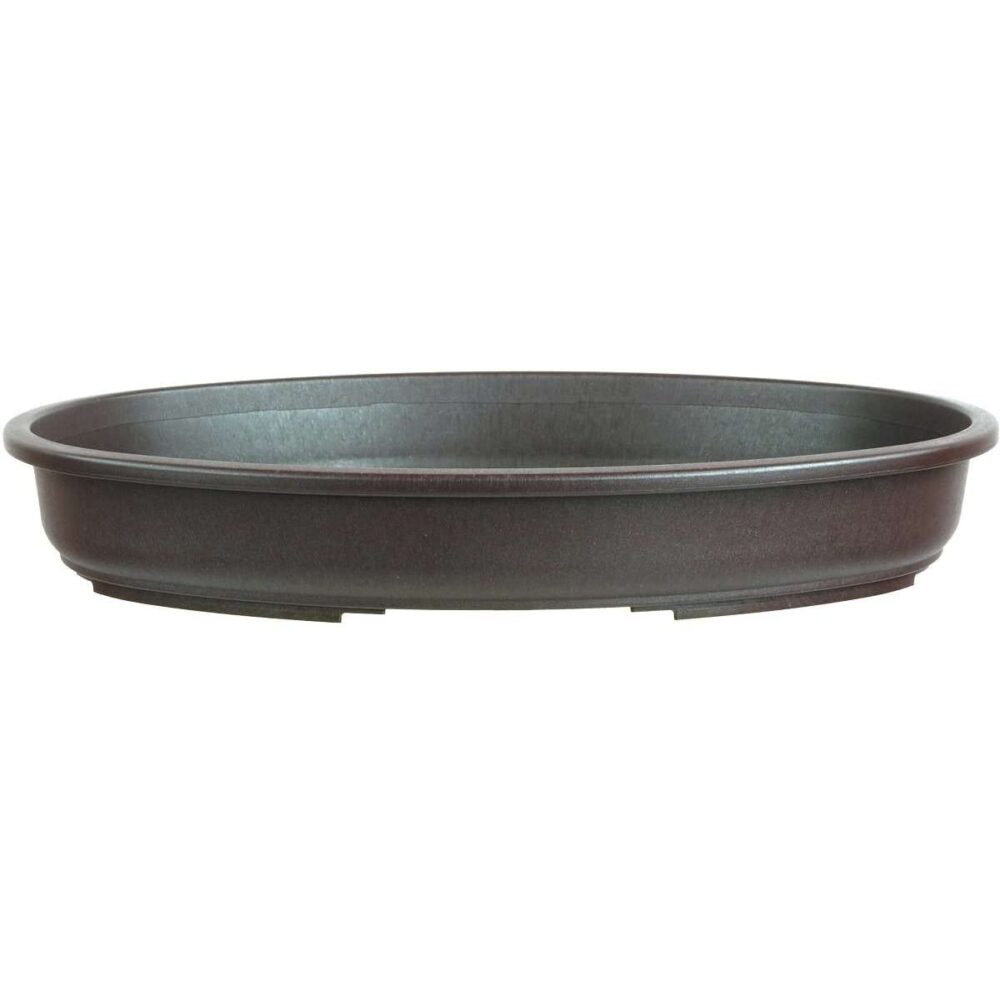 Plastic Bonsai Pot - Oval 40 x 28 x 6 cm - British Bonsai