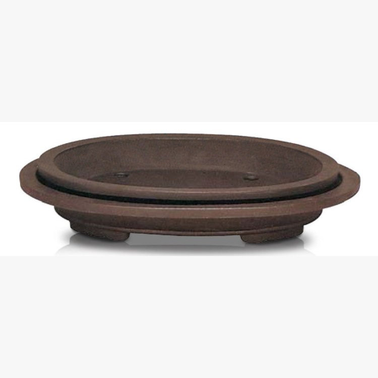 Oval Mica Bonsai Pot - 76 x 56 x 10cm - British Bonsai