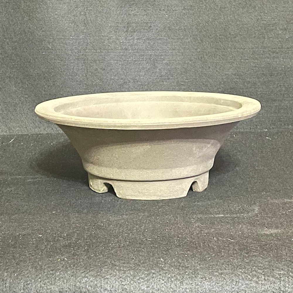 tokoname rectangular unglazed bonsai pot - 25 x 19 x 8cm - British Bonsai